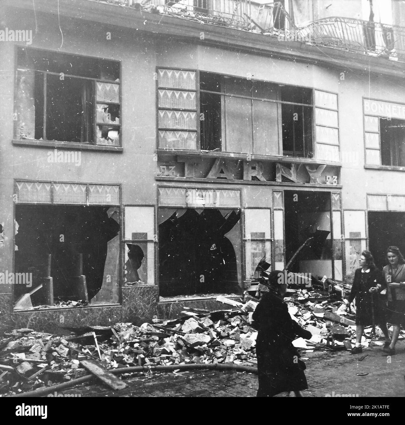 world war ii : bombing of nantes, France Stock Photo - Alamy