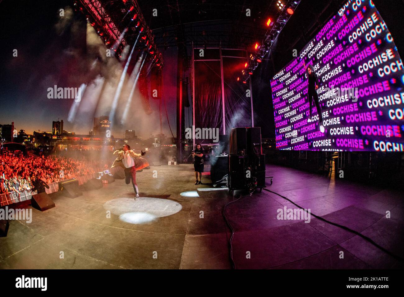 Las Vegas, USA. 16th Sep, 2022. Cochise performs on the Bacardi Stage ...