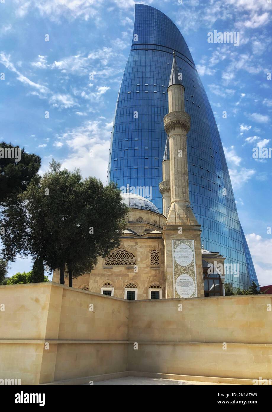 A modern architectural buildings in Baku Stock Photo - Alamy