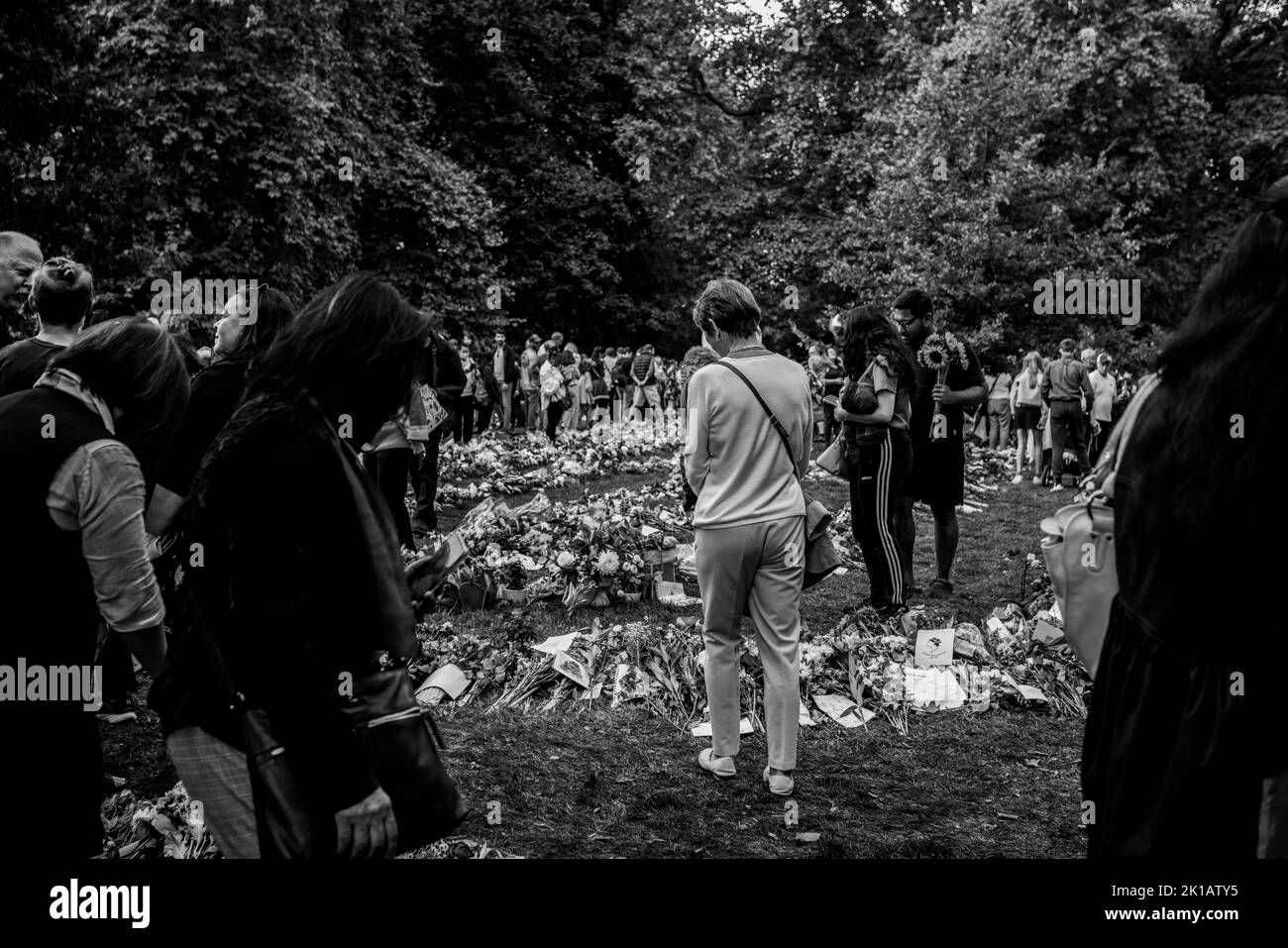 Around London in the year of Queen Elizabeth II passing Stock Photo - Alamy
