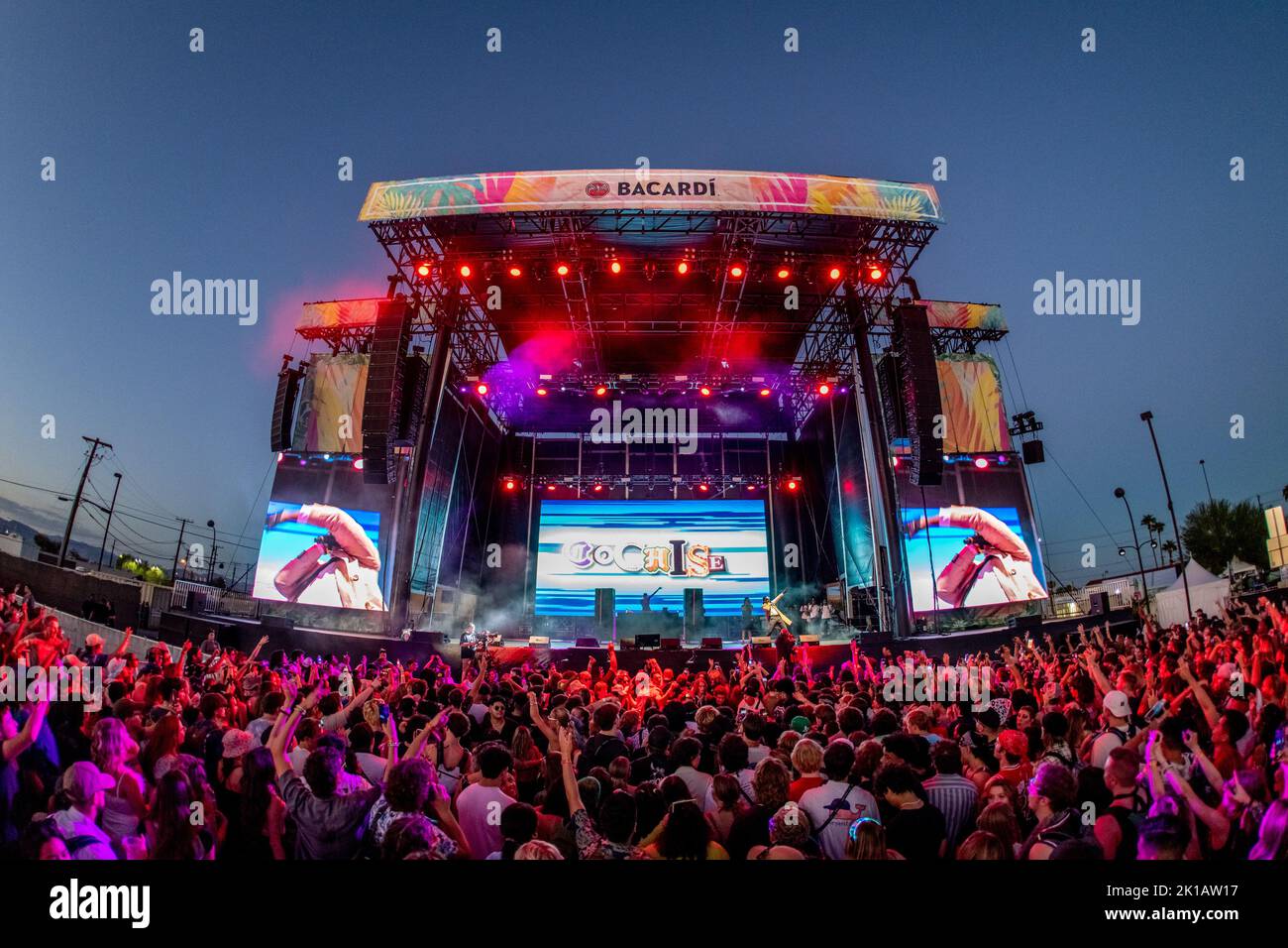Las Vegas, USA. 16th Sep, 2022. Cochise performs on the Bacardi Stage ...