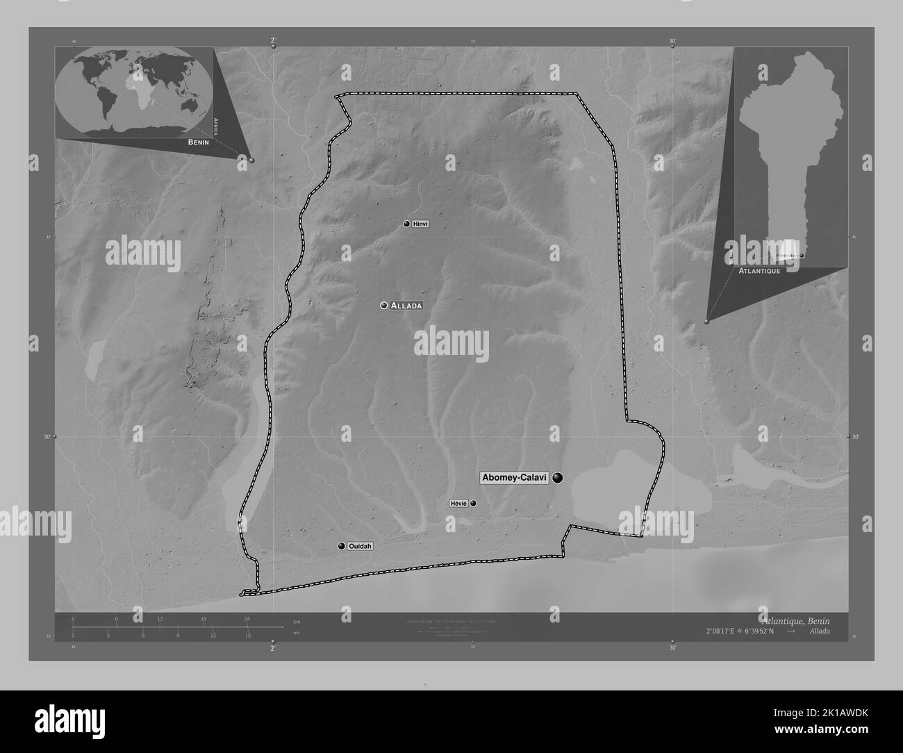Benin Elevation Map Satellite Location Map Of Benin