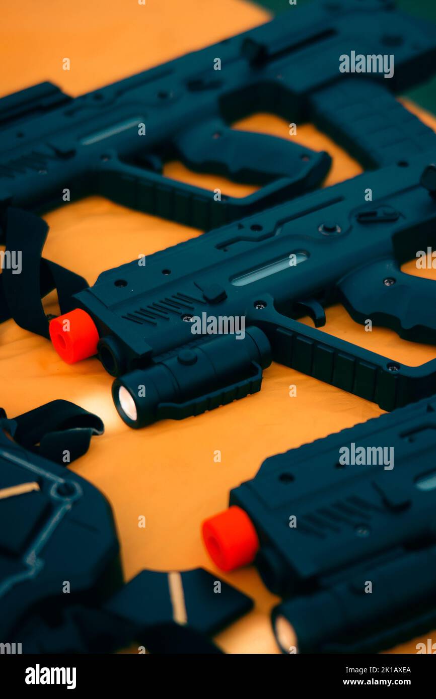 Weapons in plastic hi-res stock photography and images - Alamy