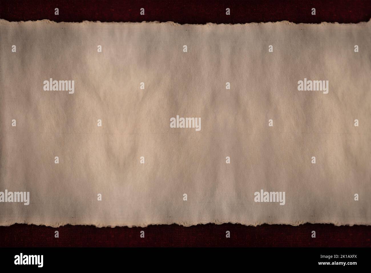 Vintage paper. Old paper with scuffs and folds. Old crumpled paper from ...