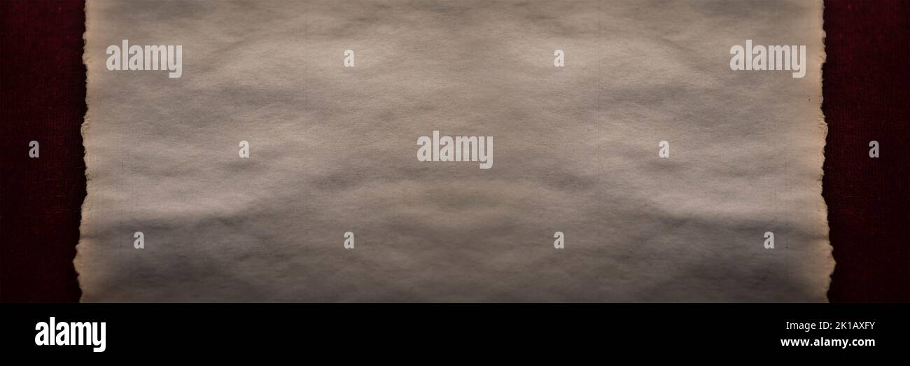 Vintage paper. Old paper with scuffs and folds. Old crumpled paper from ...