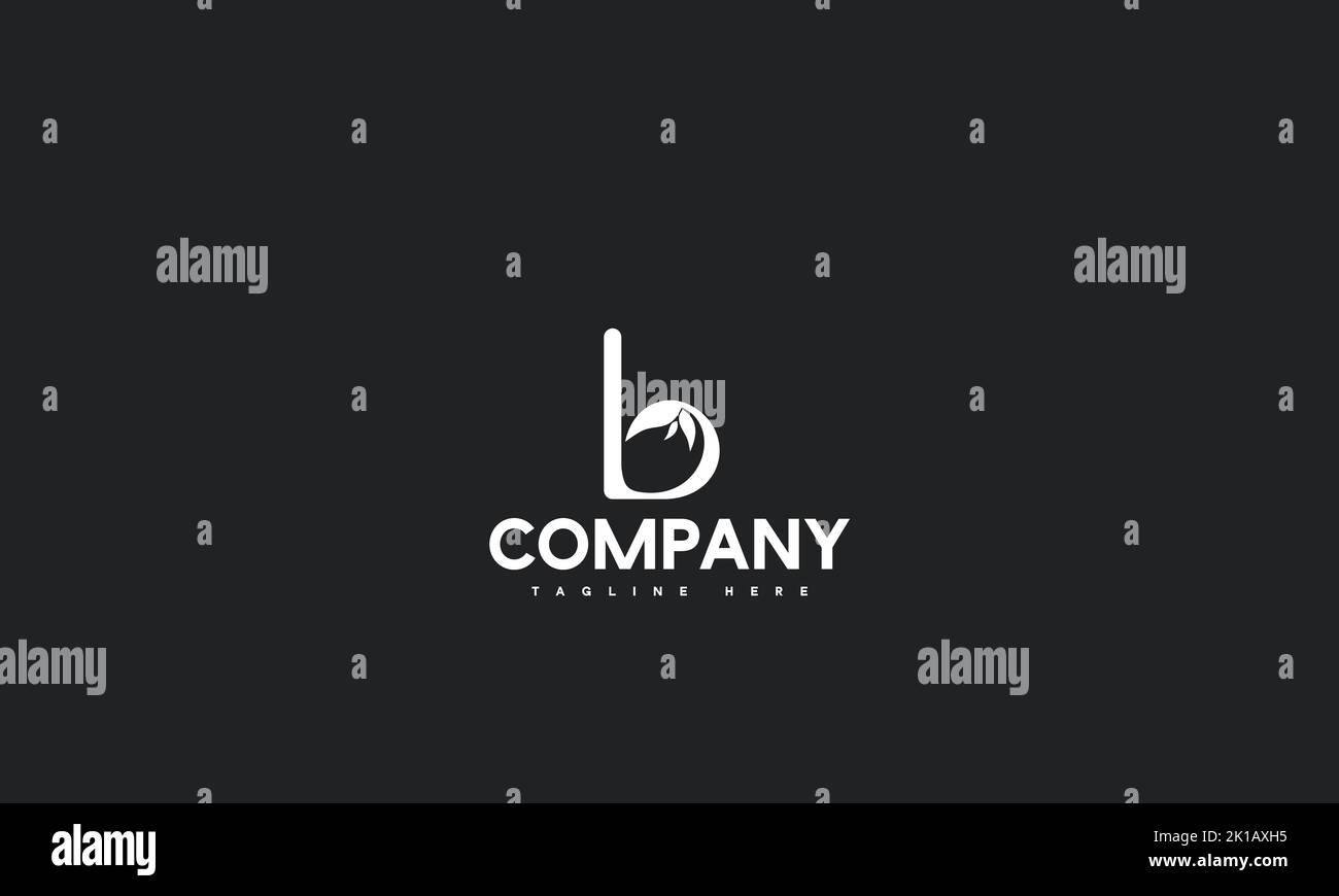 minimal letter B logo template Stock Vector Image & Art - Alamy