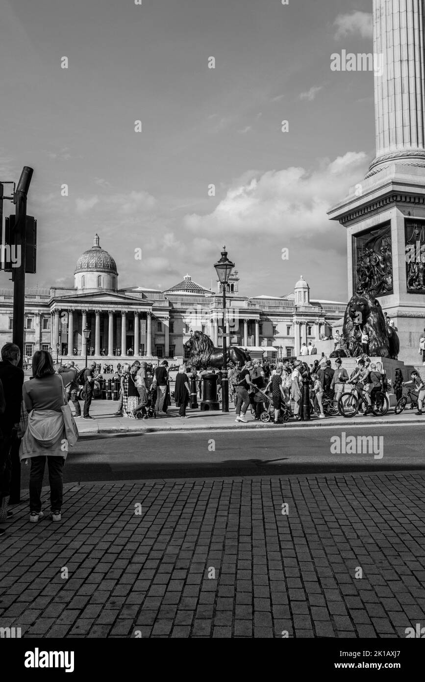 Around London in the year of Queen Elizabeth II passing Stock Photo - Alamy