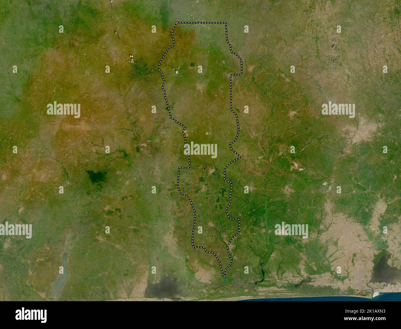 Plateau department benin satellite hi-res stock photography and images ...