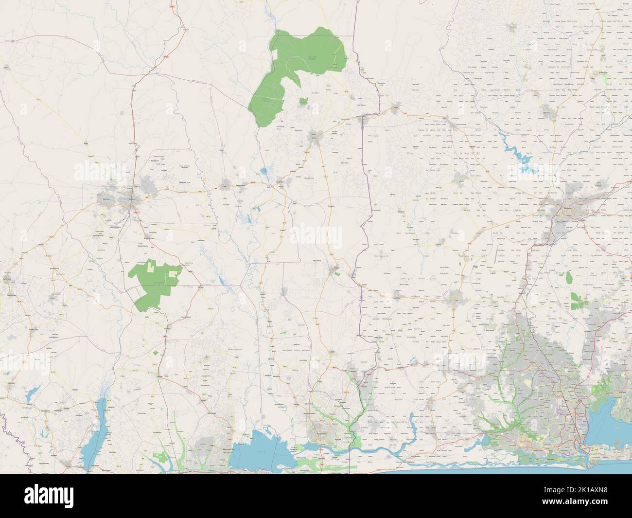 Plateau outline map hi-res stock photography and images - Alamy
