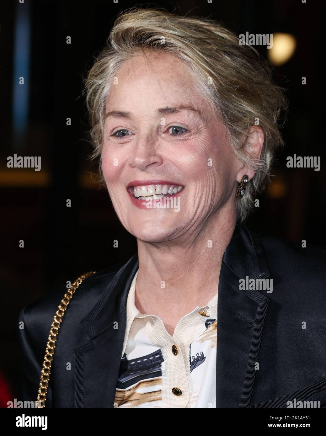 HOLLYWOOD, LOS ANGELES, CALIFORNIA, USA - SEPTEMBER 16: Sharon Stone ...