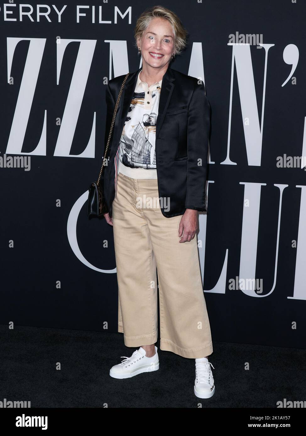 HOLLYWOOD, LOS ANGELES, CALIFORNIA, USA - SEPTEMBER 16: Sharon Stone ...