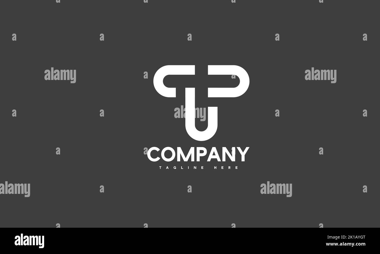 minimal letter T logo template Stock Vector Image & Art - Alamy