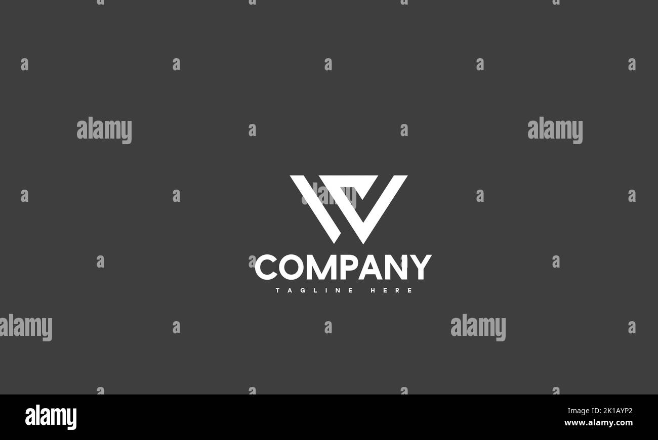 W logo Black and White Stock Photos & Images - Alamy