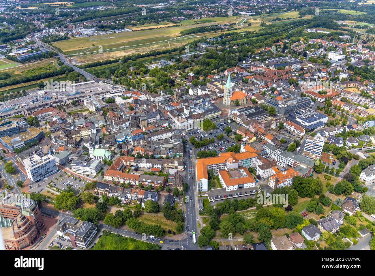 City with evang pauluskirche hi-res stock photography and images - Alamy