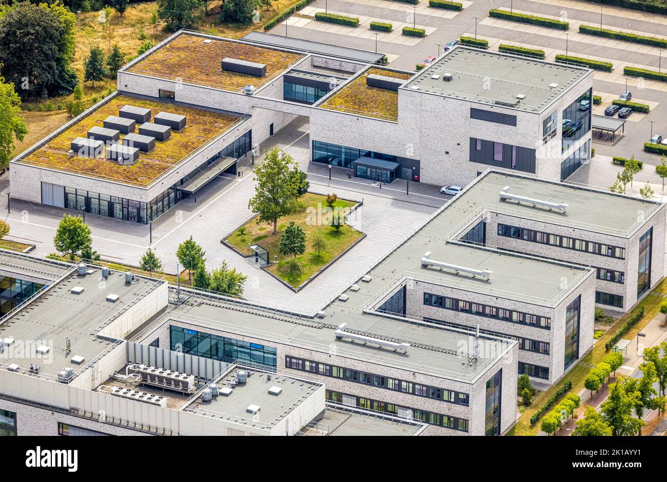 Construction site and new building wissenschaftsquartier sci hi-res ...