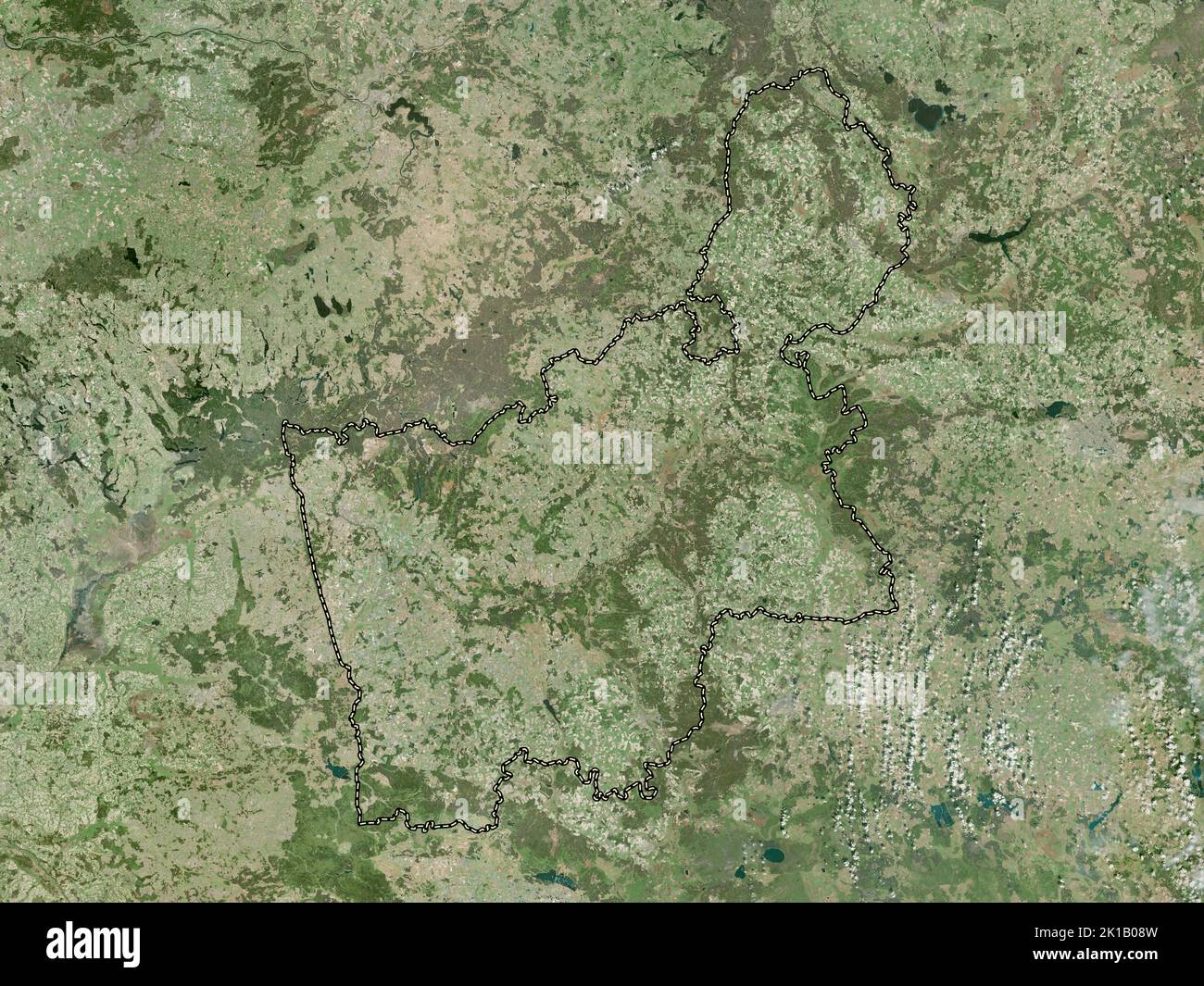 Belarus map zoom border satellite hi-res stock photography and images - Alamy