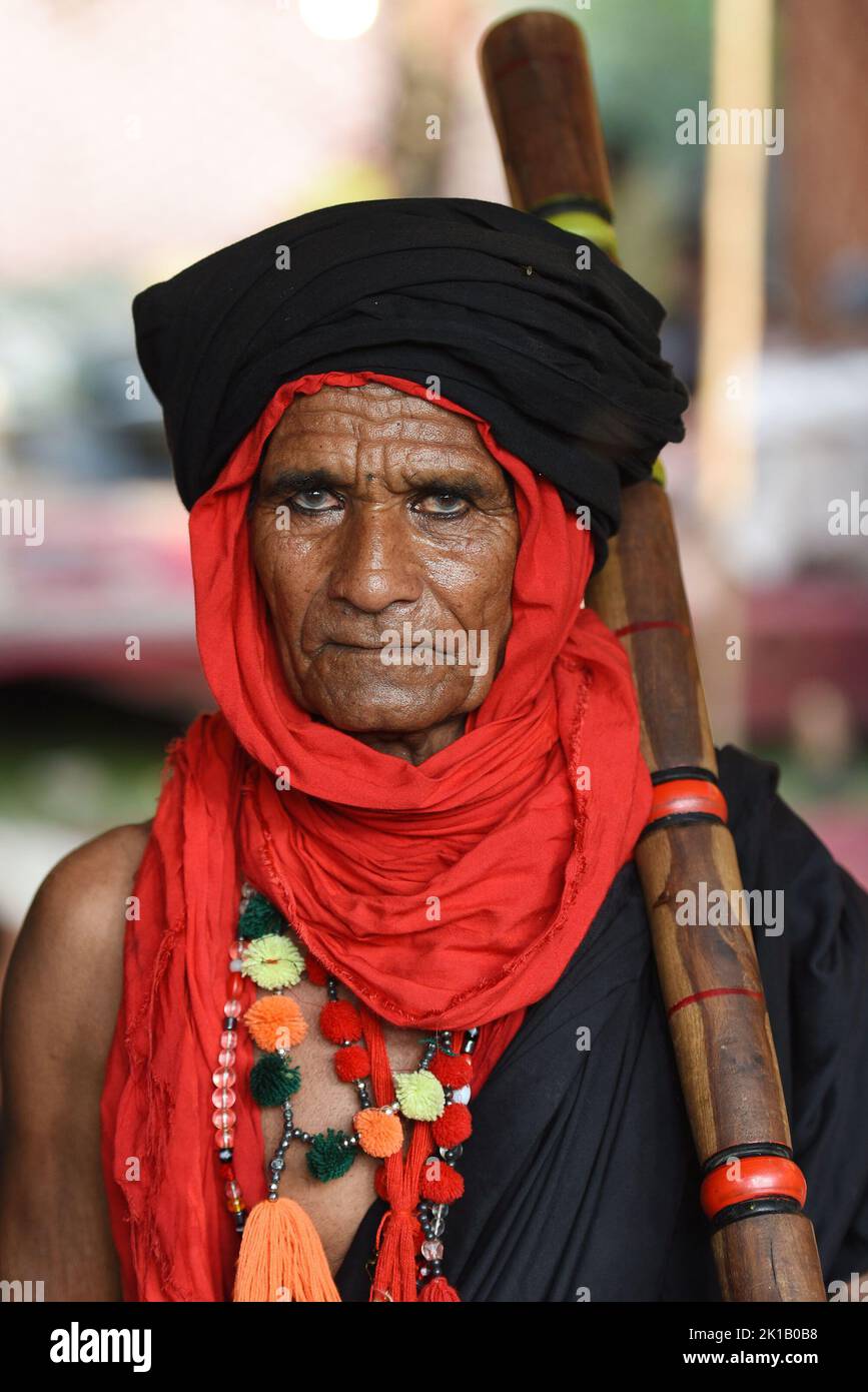 Pakistan. 16th Sep, 2022. Pakistani Muslim devotees (Malang) take a ...