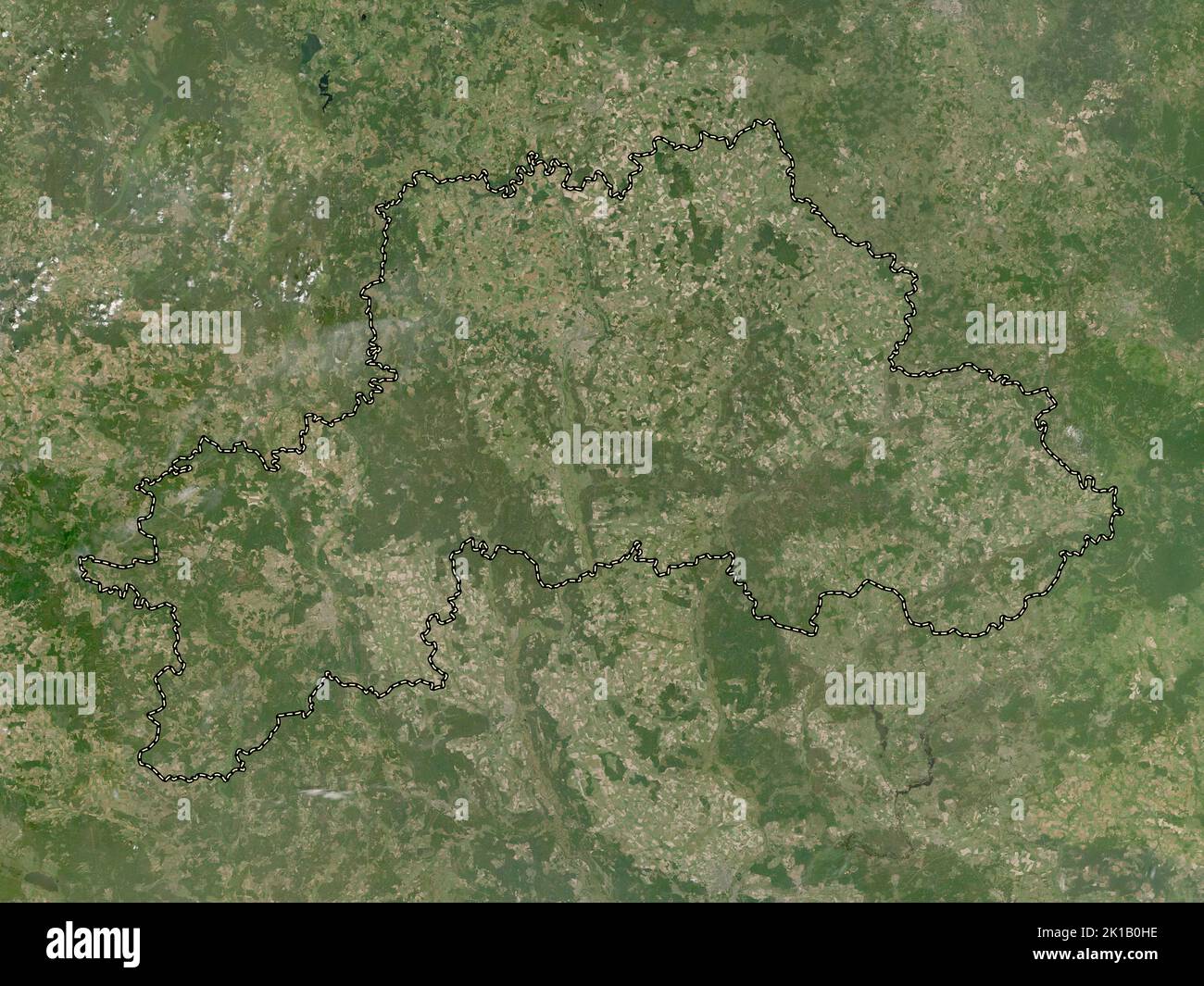 Belarus map zoom border satellite hi-res stock photography and images - Alamy