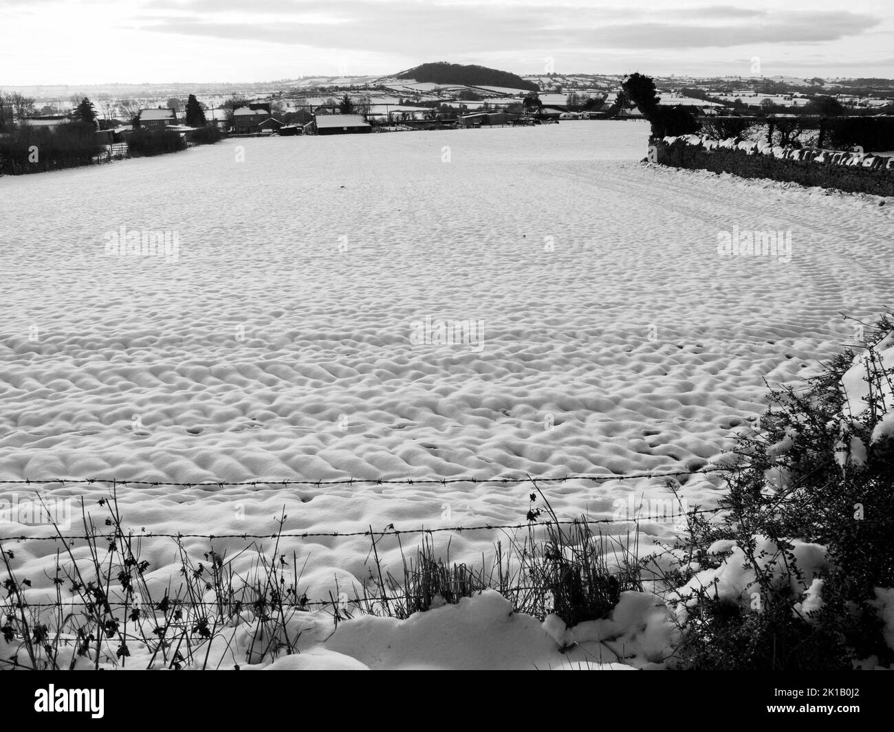 Winter in the countryside Stock Photo - Alamy