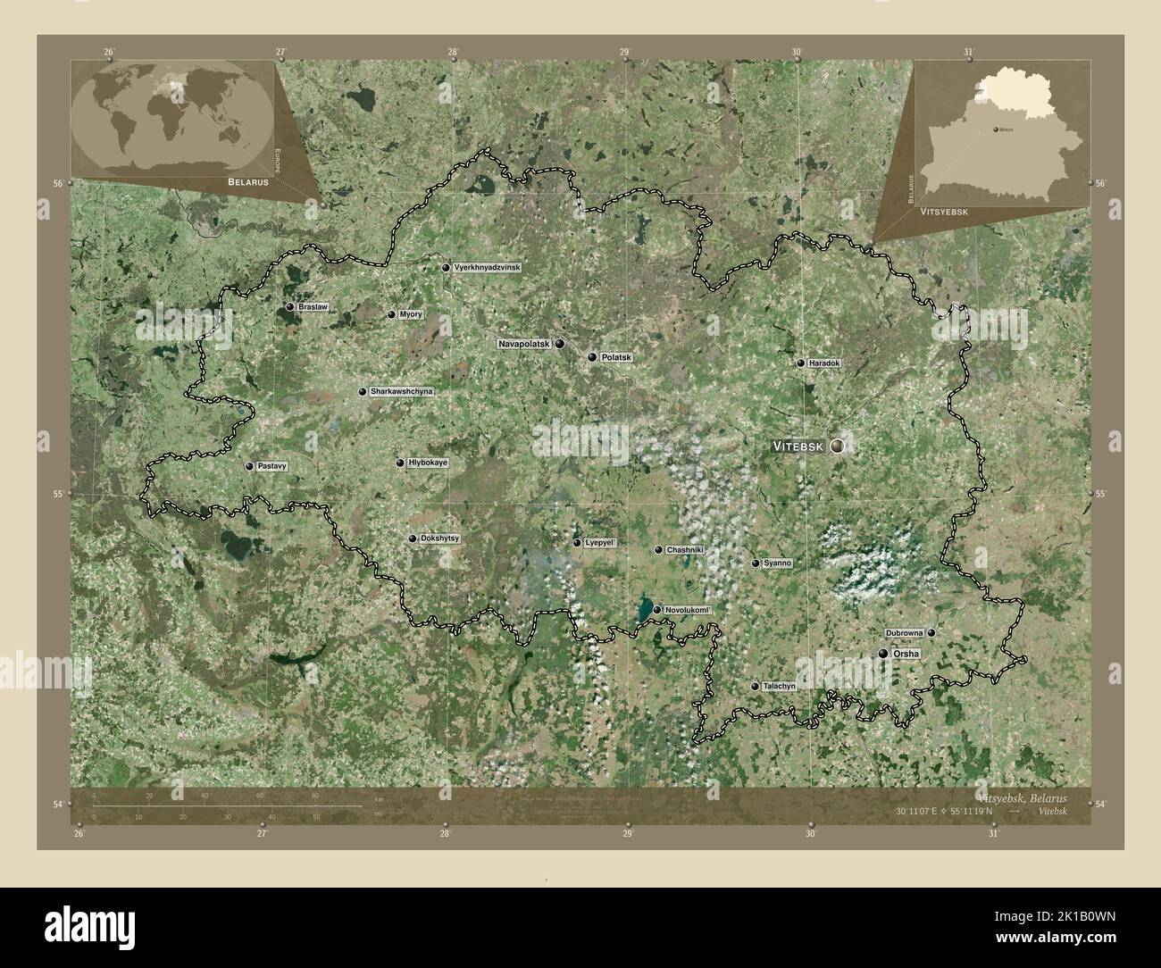 Vitebsk maps hi-res stock photography and images - Alamy