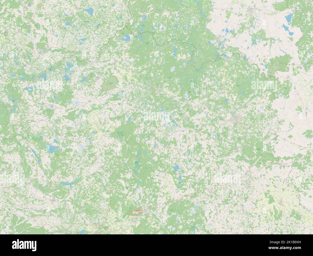 Map of vitebsk hi-res stock photography and images - Alamy