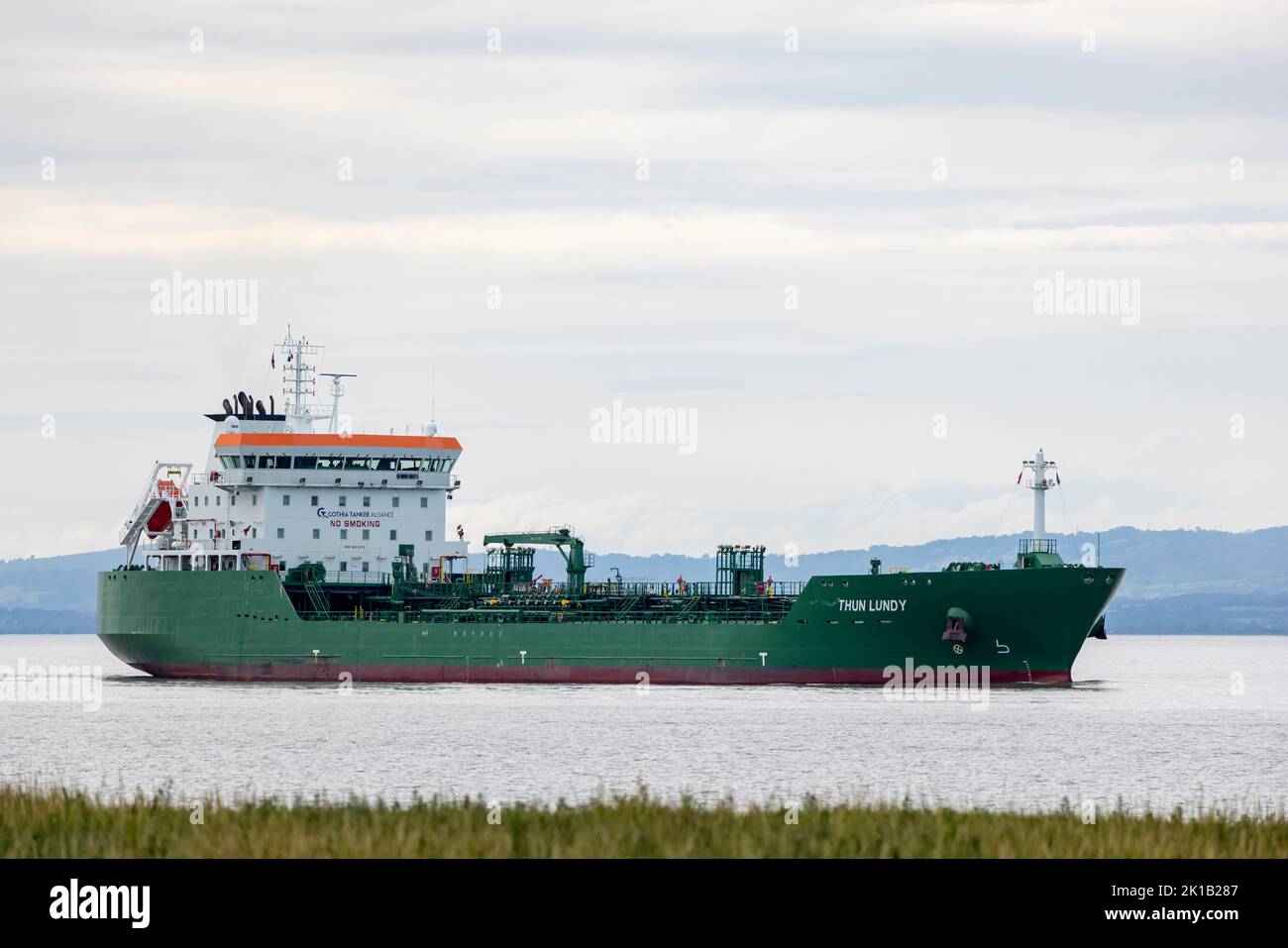 Thun lundy chemical tanker hi-res stock photography and images - Alamy