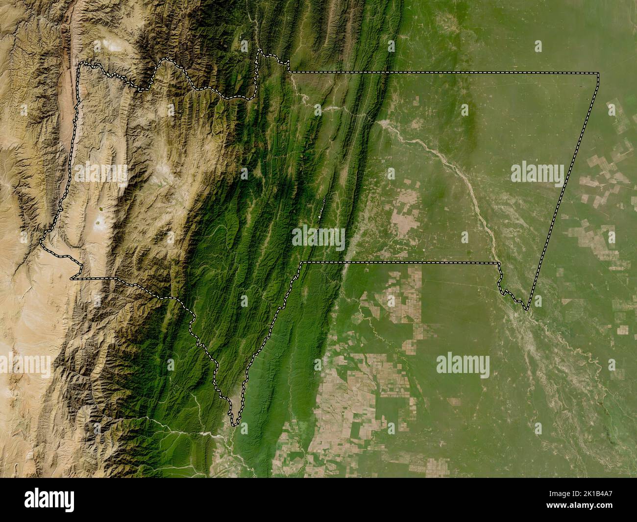 Map of tarija, bolivia hi-res stock photography and images - Alamy