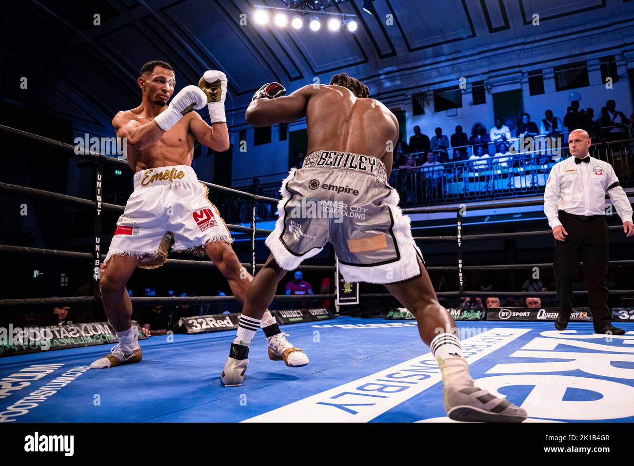 London, UK. 16th Sep, 2022. Marcus Morrison vs Denzel Bentley - British ...