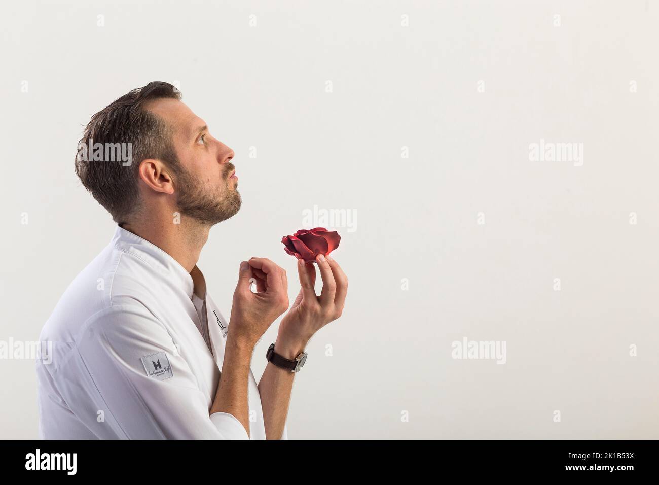 Frank Hasnoot International Pastry Chef Stock Photo - Alamy