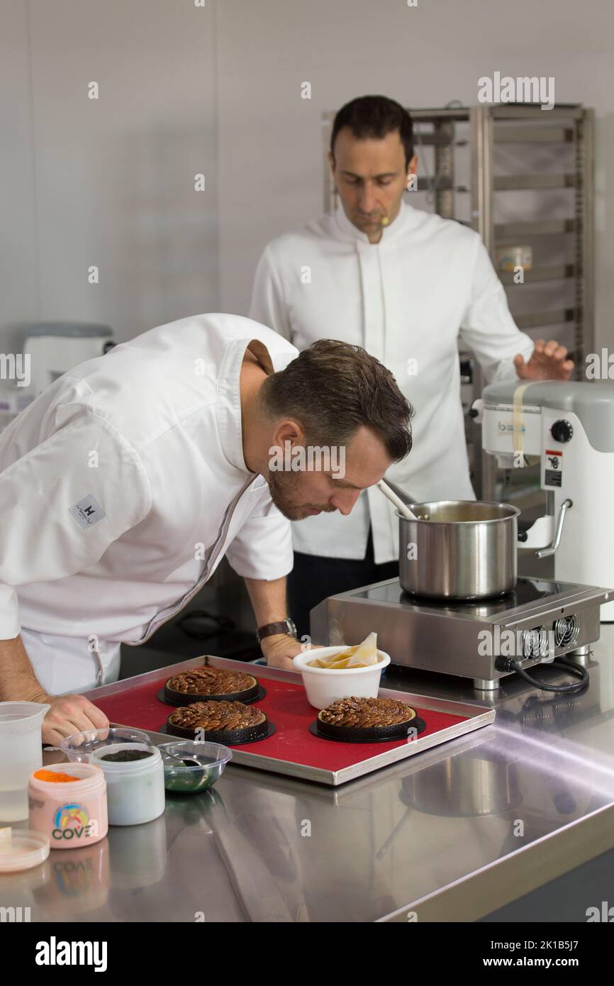 Frank Hasnoot International Pastry Chef Stock Photo - Alamy
