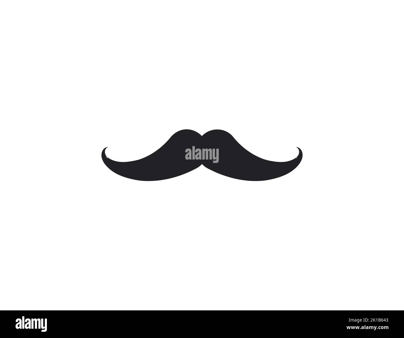 Handlebar Moustache Drawing