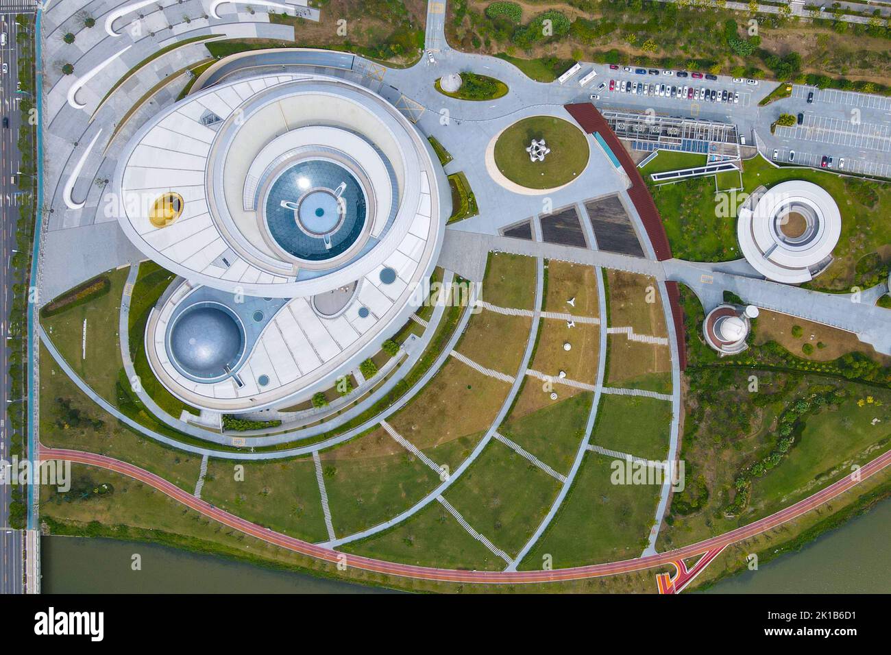 SHANGHAI, CHINA - SEPTEMBER 12, 2022 - An aerial photo shows the ...