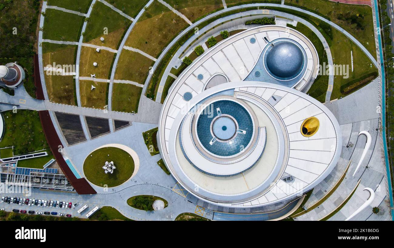 SHANGHAI, CHINA - SEPTEMBER 12, 2022 - An aerial photo shows the ...