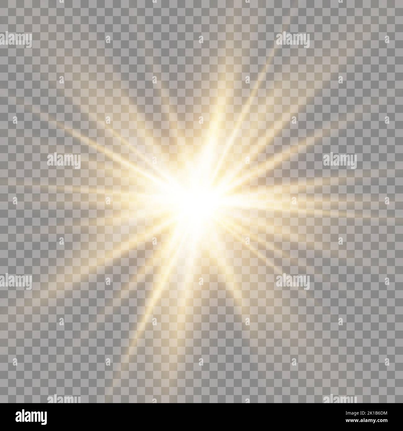 Glow light effect, explosion, glitter, spark, sun flash. Vector illustration Stock Vector Image ...