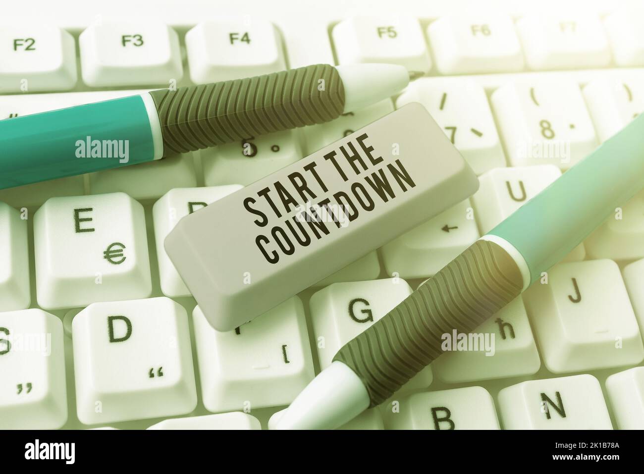 Conceptual display Start The Countdown. Concept meaning Sequence of ...