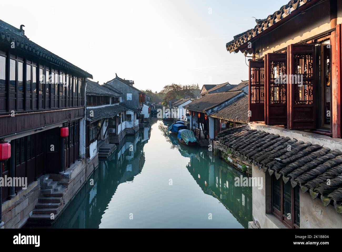 Ancient Town of Zhouzhuang, Suzhou, China Stock Photo - Alamy