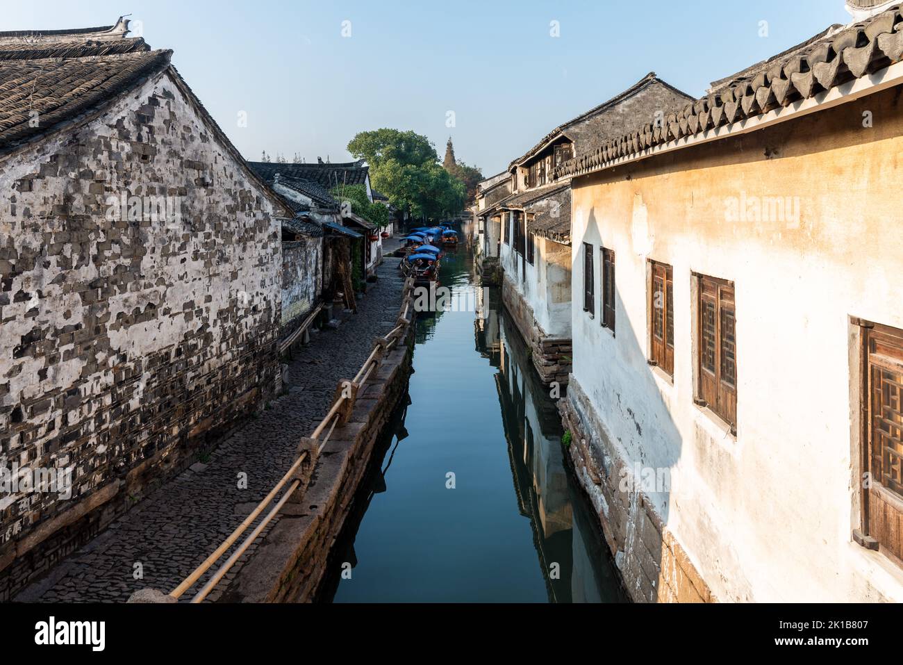 Ancient Town of Zhouzhuang, Suzhou, China Stock Photo - Alamy