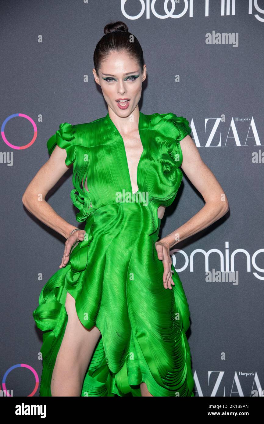Coco Rocha attends 2022 Harper's Bazaar ICONS & Bloomingdale's 150th ...