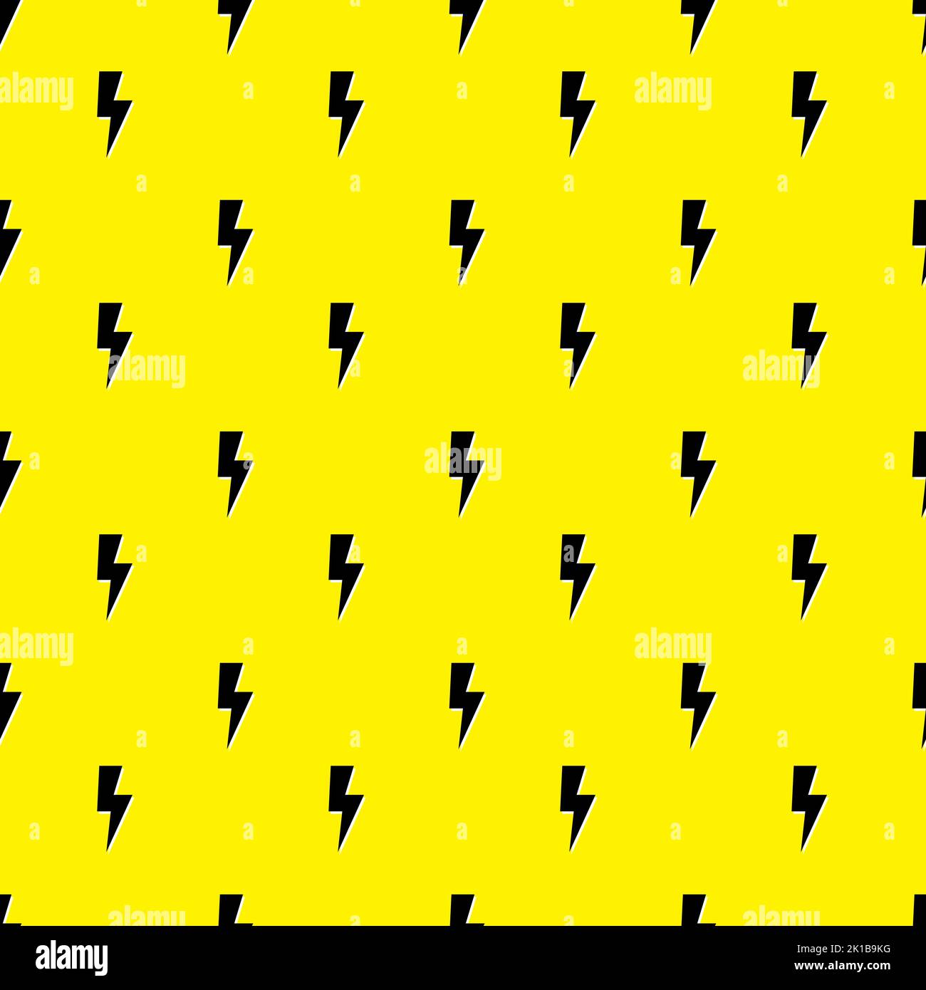 Thunder vector seamless pattern, wallpaper. Bolt symbol pattern. Yellow ... Thunder vector seamless pattern, wallpaper. Bolt symbol pattern. Yellow ...