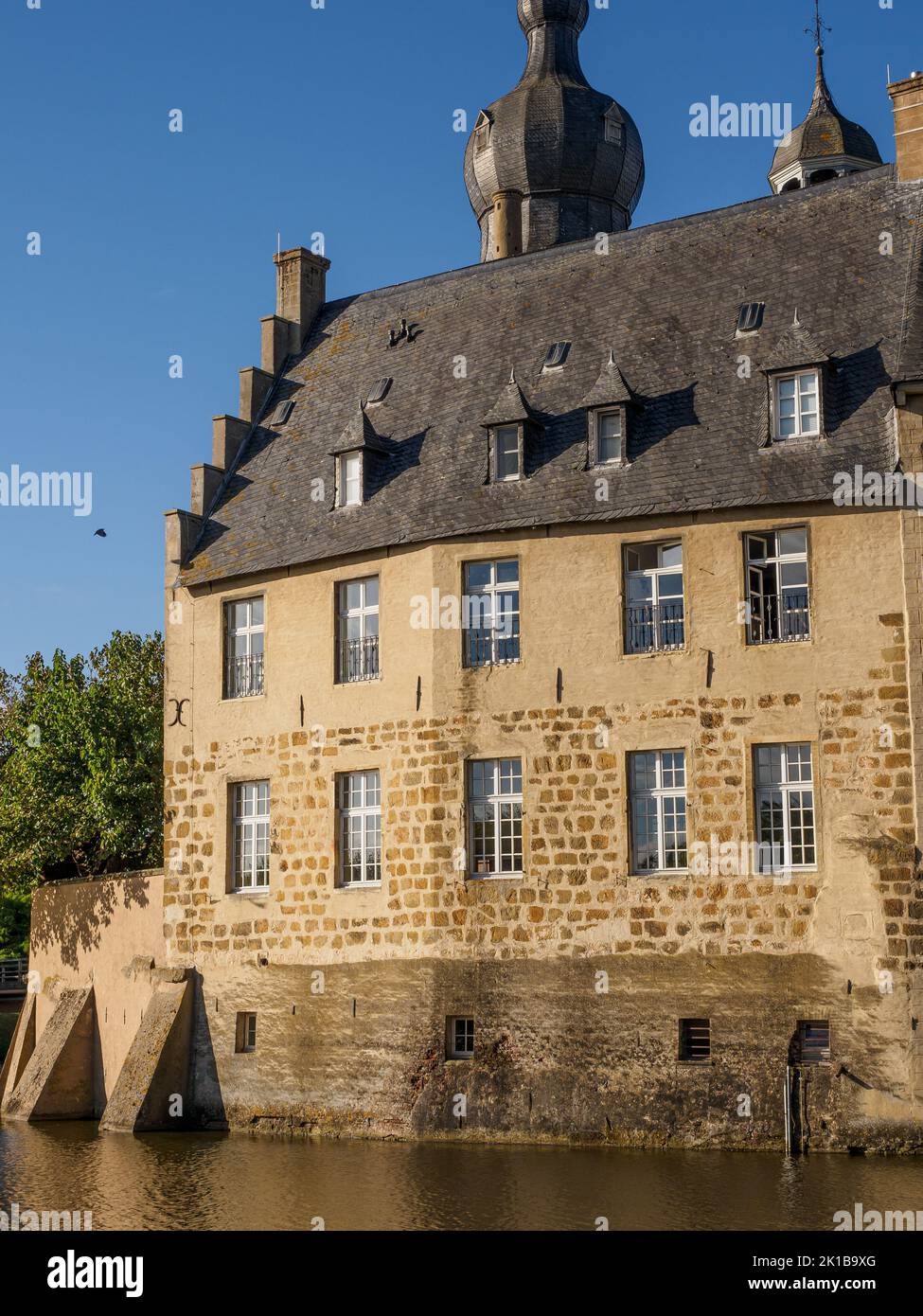 at the castle of gemene Stock Photo - Alamy