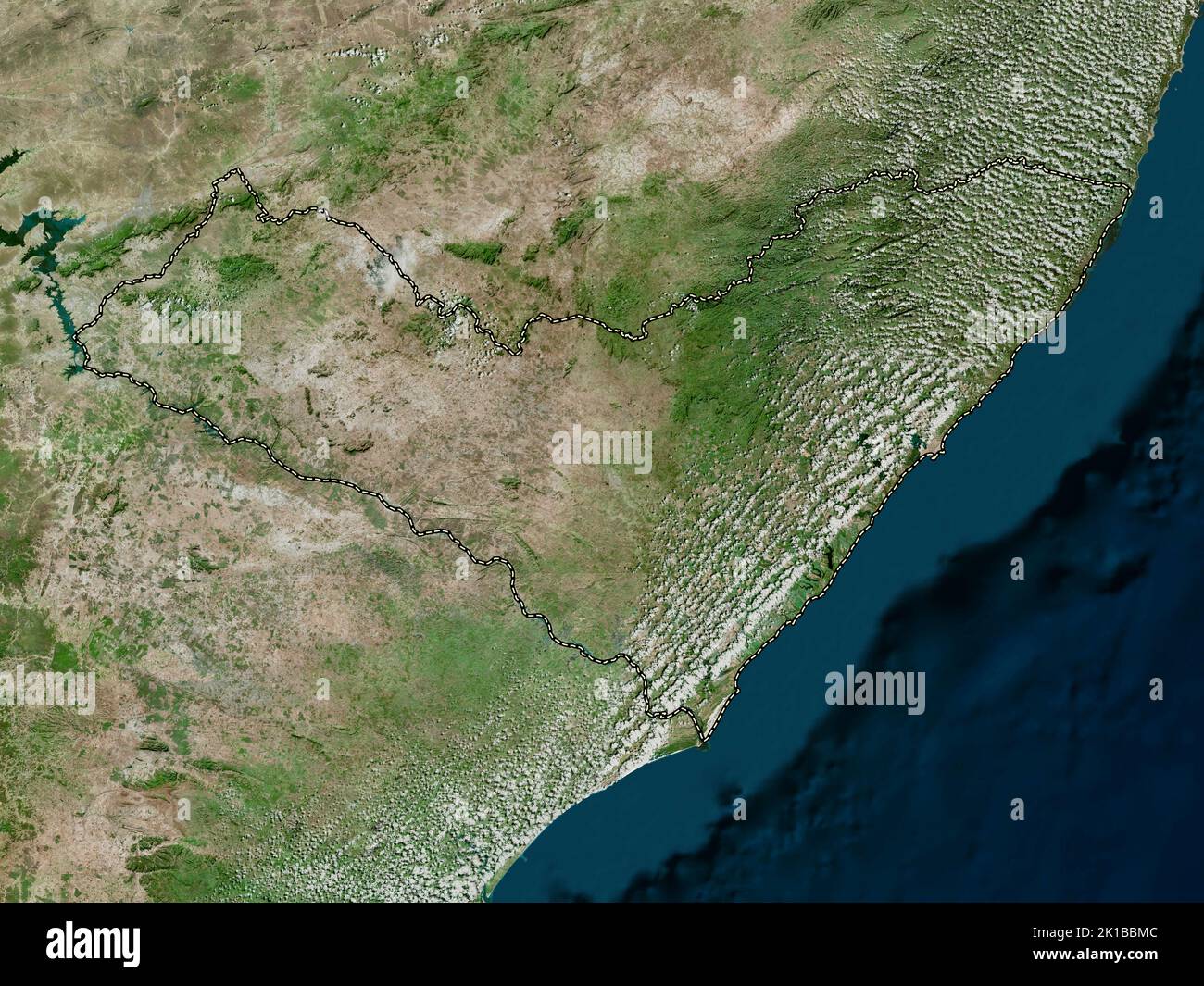 Alagoas, state of Brazil. High resolution satellite map Stock Photo - Alamy