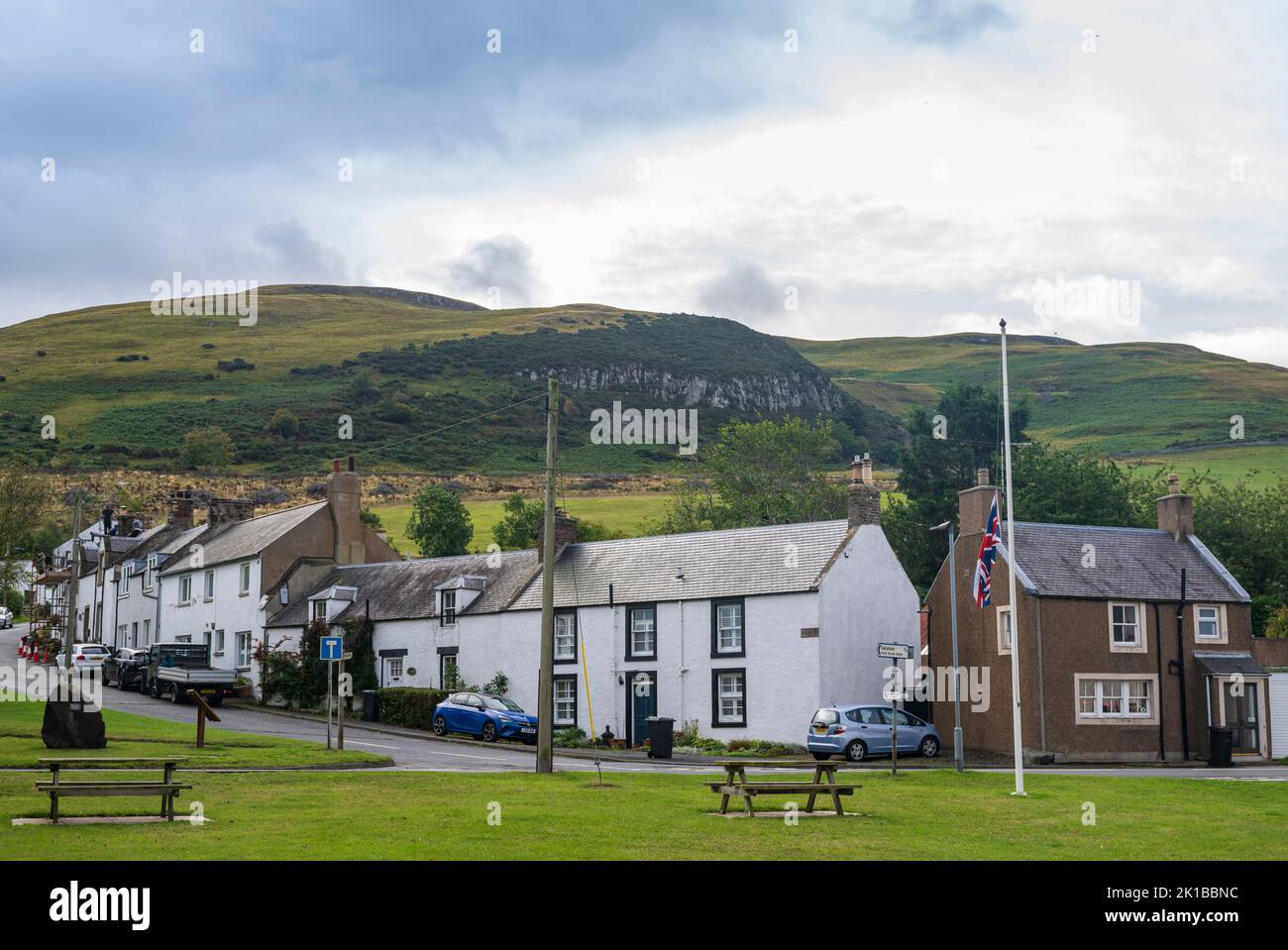 Kirk Yetholm, Scottish Borders, UK - Which marks the northern end of ...