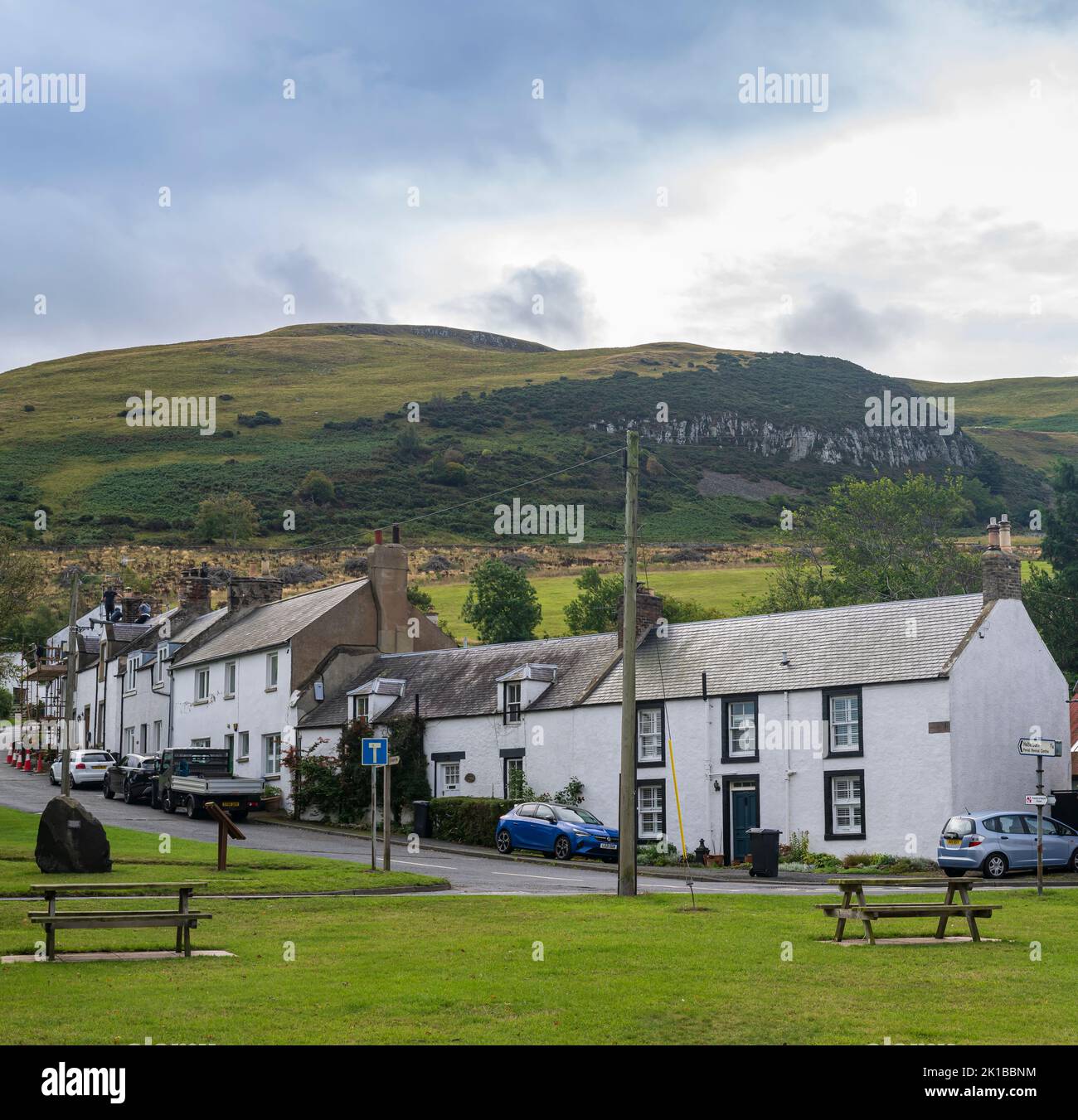 Kirk Yetholm, Scottish Borders, UK - Which marks the northern end of ...