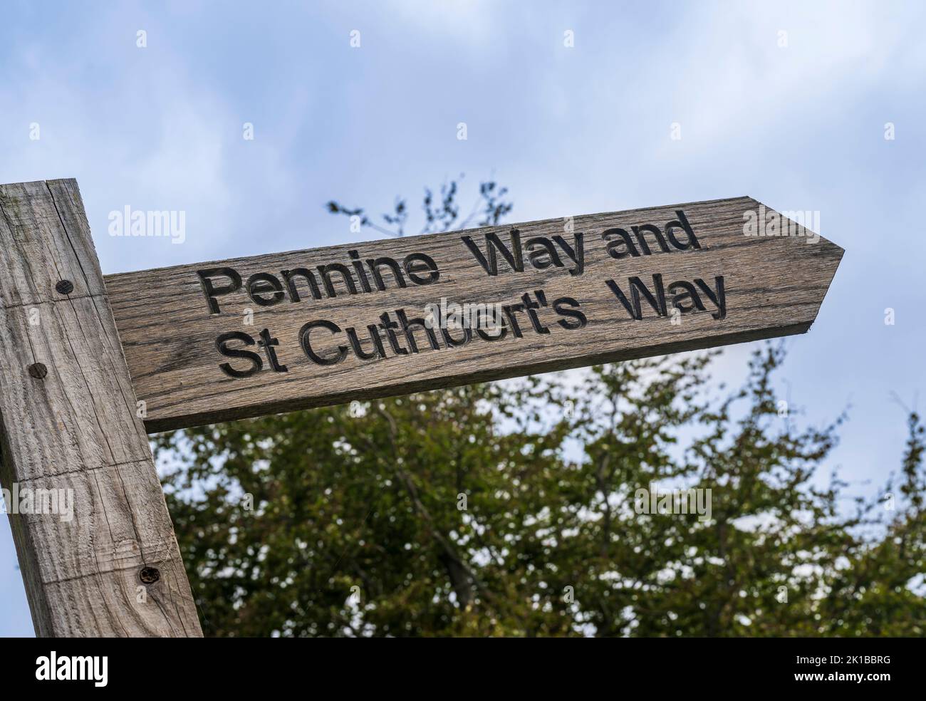 Kirk Yetholm, Scottish Borders, UK - Which marks the northern end of ...