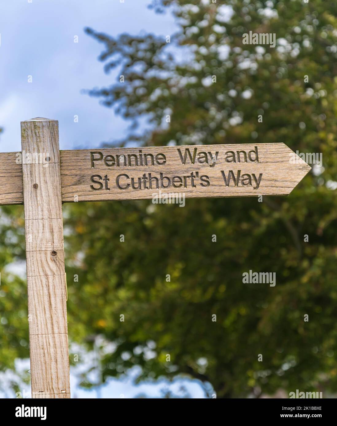Kirk Yetholm, Scottish Borders, UK - Which marks the northern end of ...