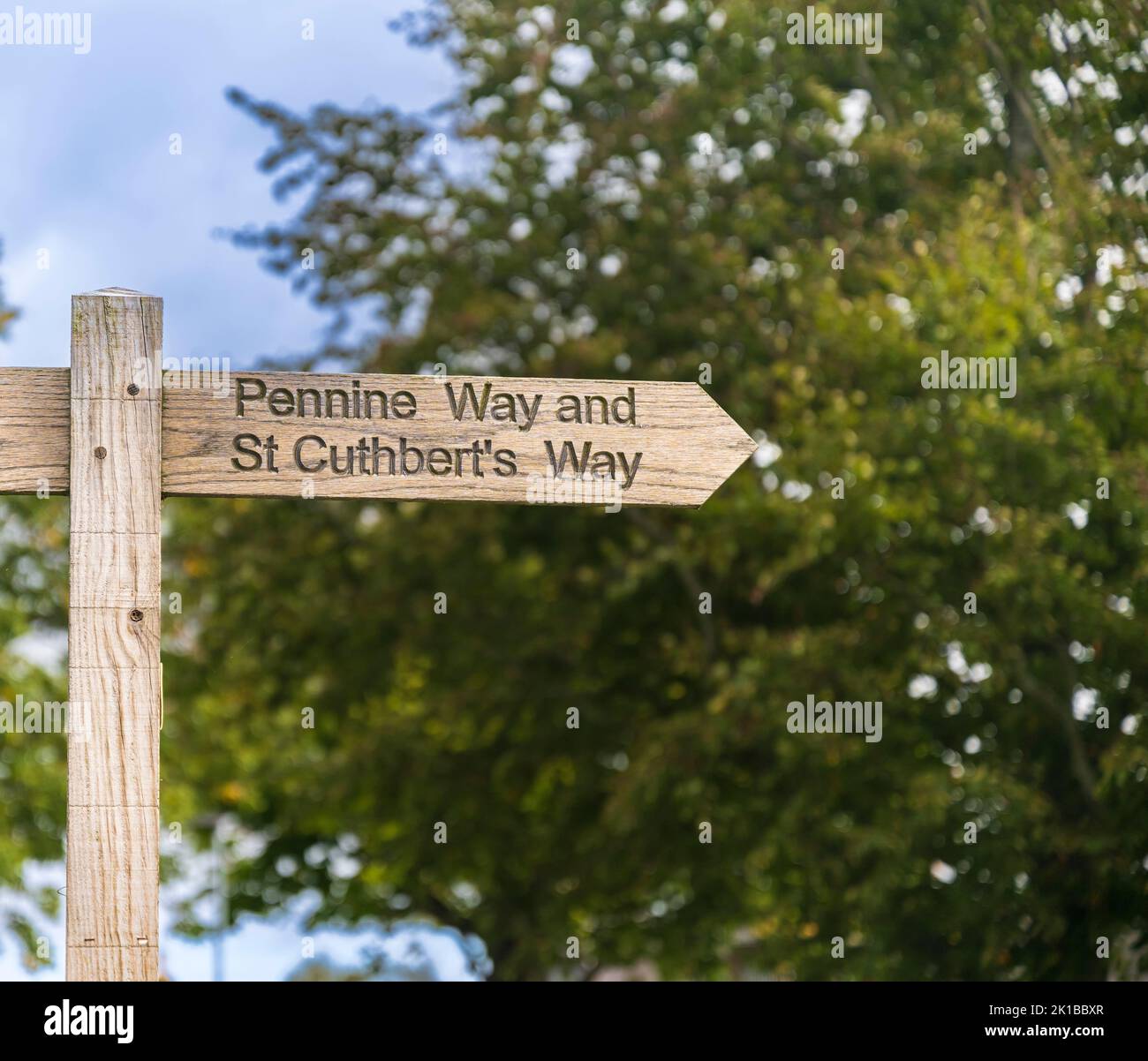 Kirk Yetholm, Scottish Borders, UK - Which marks the northern end of ...