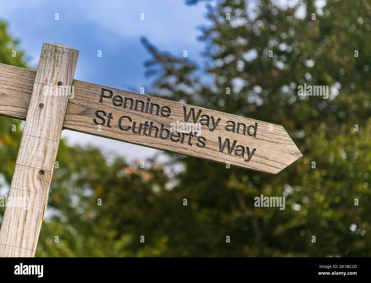 Kirk Yetholm, Scottish Borders, UK - Which marks the northern end of ...