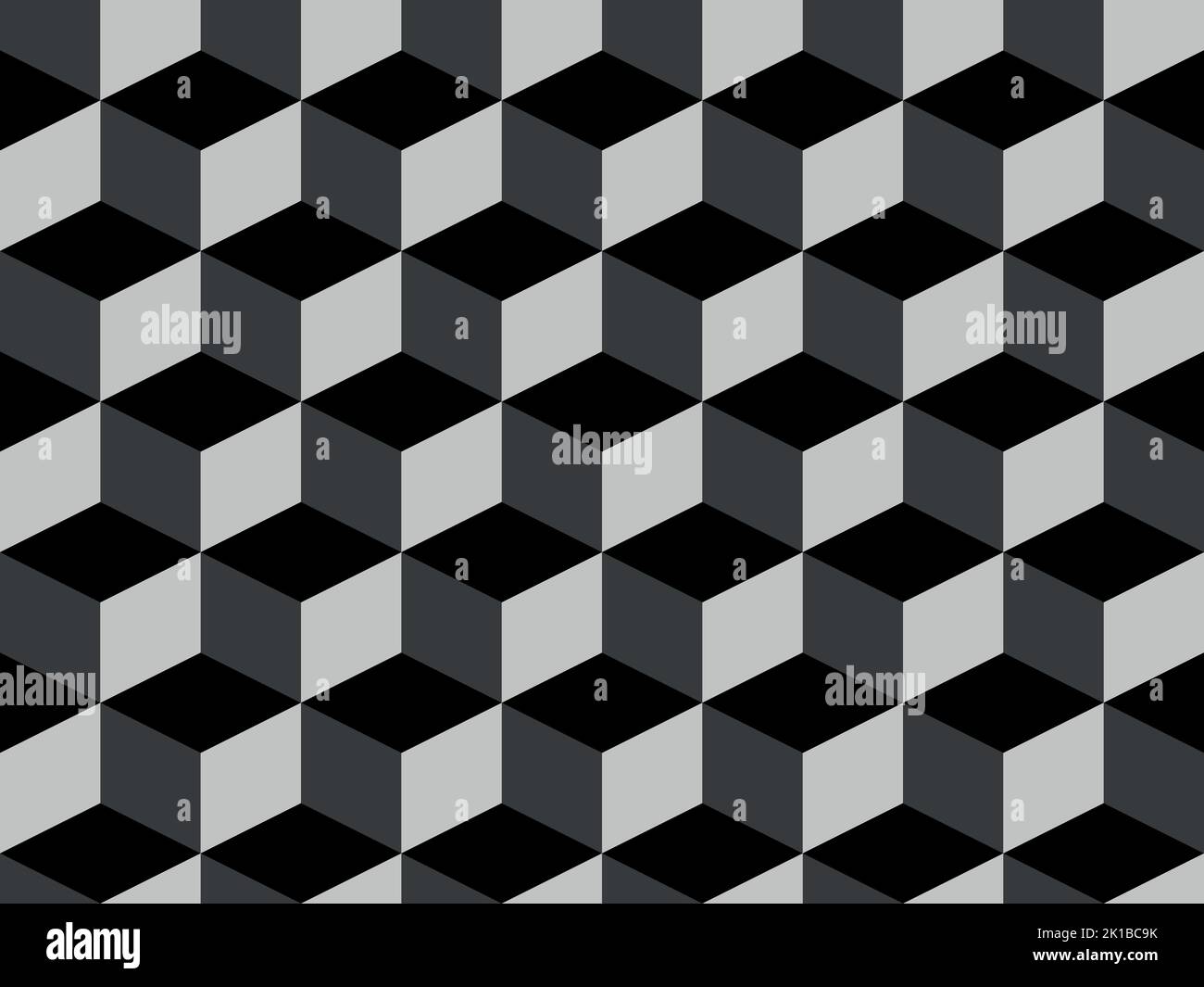 3d Seamless Pattern Background Vector Illustration Stock Vector Image