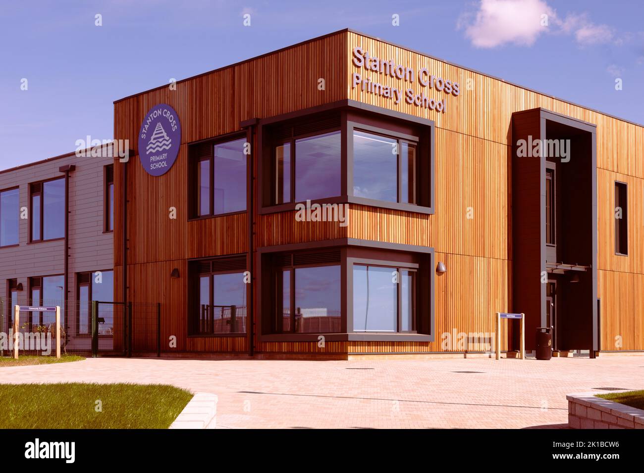 The new primary school at Stanton Cross, Wellingborough Stock Photo - Alamy
