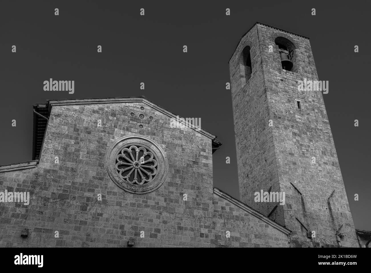 The church of S. Tommaso Apostolo, built in Romanesque style, stands on ...